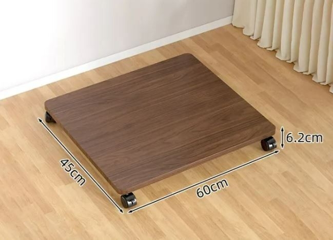 Trolley with wheels wood platform with wheels computer plank computer ...