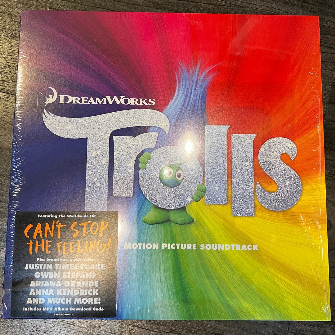Trolls Soundtrack, Hobbies & Toys, Music & Media, Vinyls on Carousell