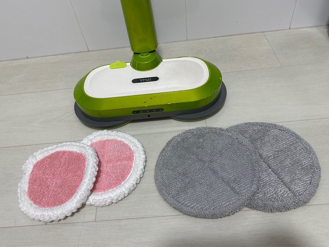 VMAI G700 Cordless Electric Auto Spin Floor Mop / Cleaner with LED ...