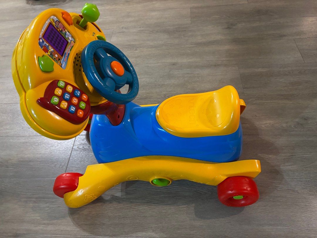 Vtech Grow & Go Ride On, Babies & Kids, Infant Playtime on Carousell