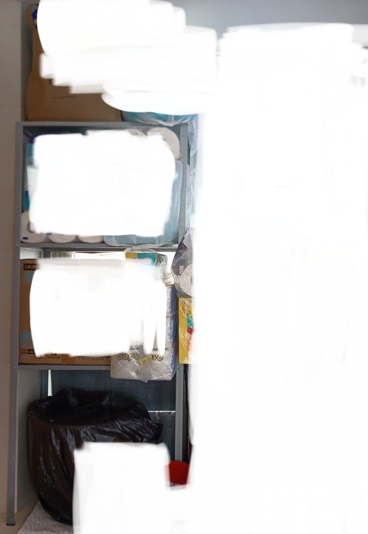 x2 4 tier Metal Shelf shelves metal rack metal Shelving Unit metal ...