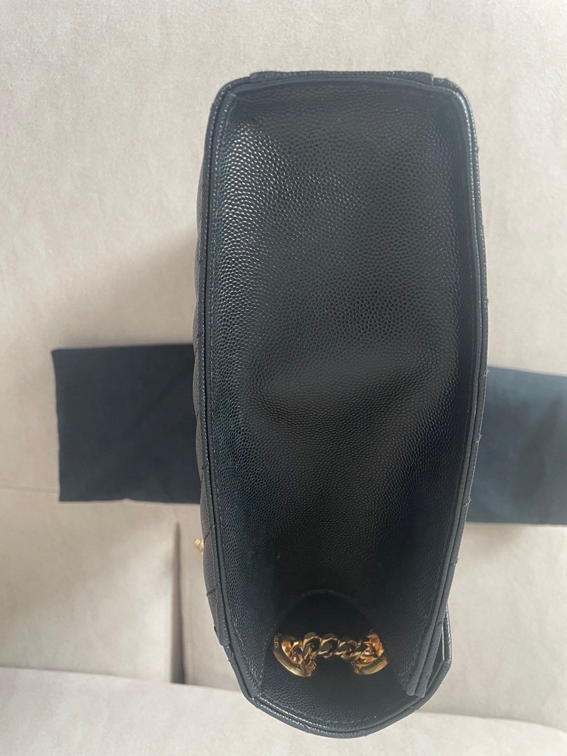 YSL College Bag - Black, Luxury, Bags & Wallets on Carousell