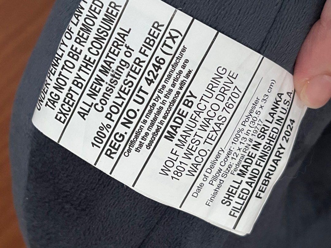 2 x Travel neck pillow from USA, Hobbies & Toys, Travel, Travel ...