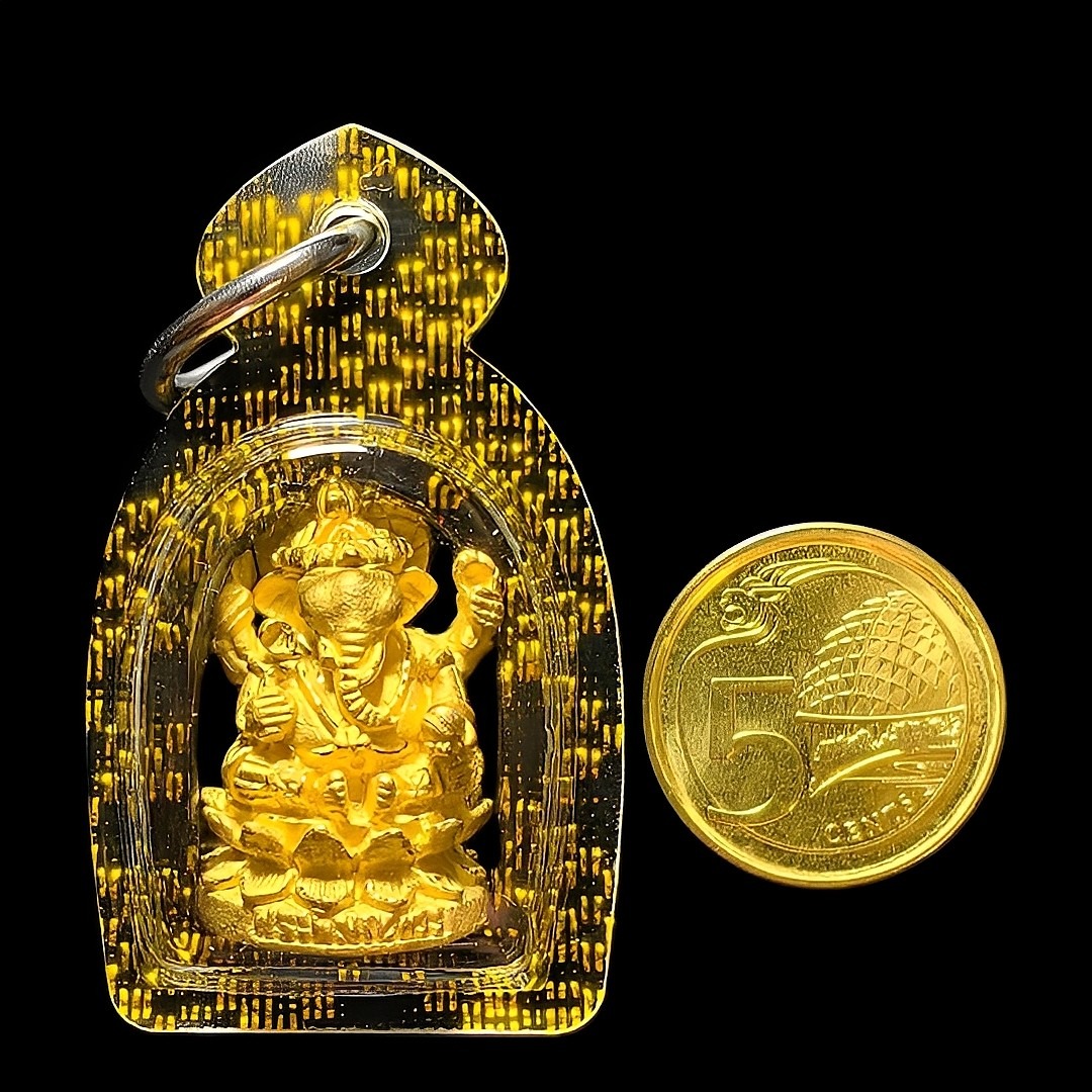 Mini Ganesha Roop Lor/Lord Ganpati/Phra Pikanet/Elephant God/象神, LP Key ...