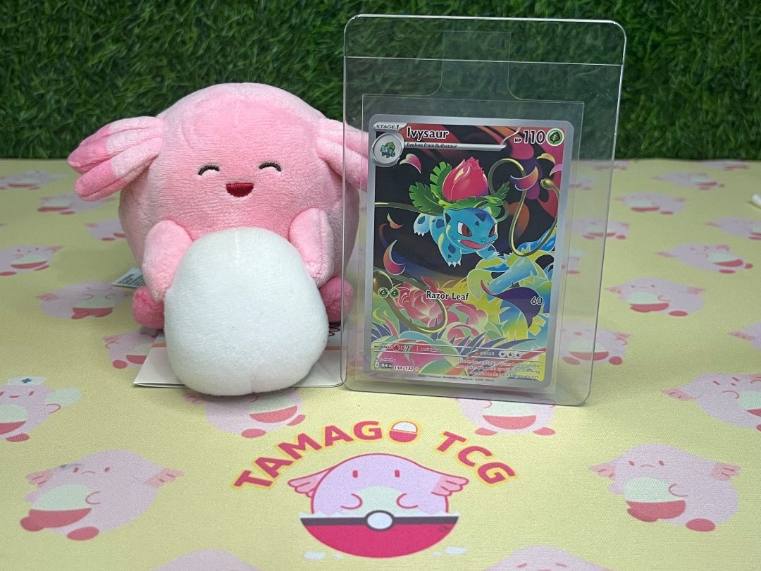 🐣 Pokemon Card Ivysaur IR Mega Evolutions NOT Bulbasaur Venusaur ...