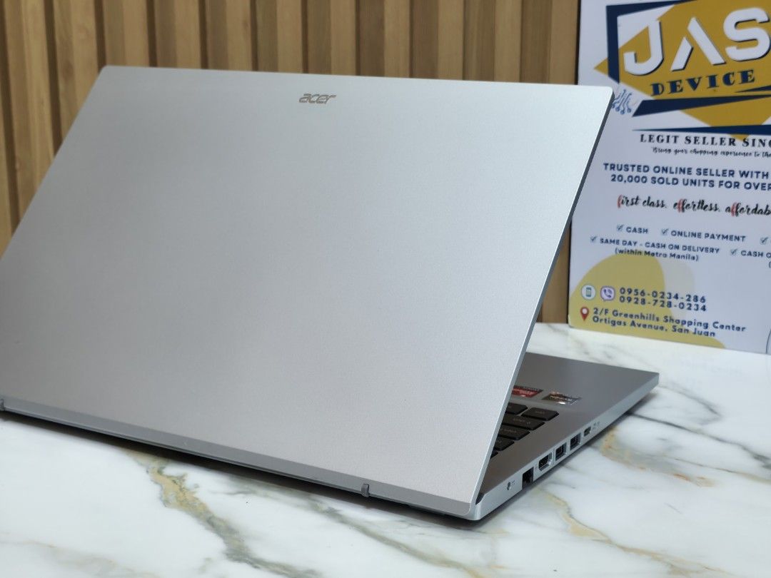 Acer Aspire 3 15 A315-44P-R9LQ AMD Ryzen 7 5700U 16GB RAM 512GB SSD 15.6 inch IPS Display FHD ...