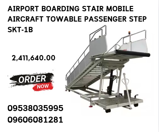 Airport Boarding Stair Mobile Aircraft Towable Passenger Step SKT-1B ...
