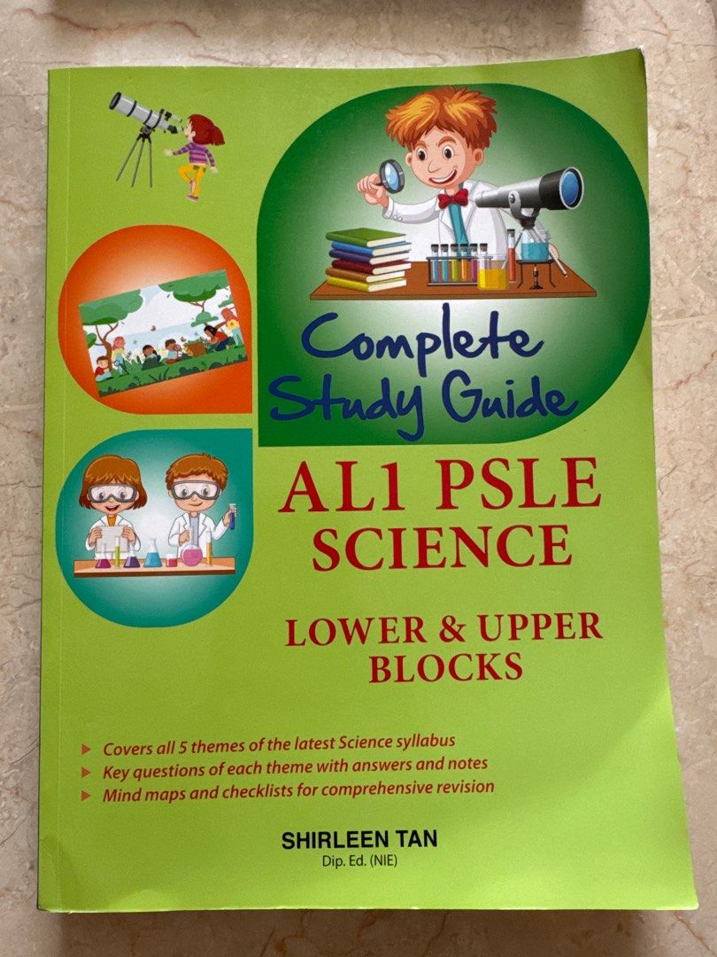 AL1 PSLE Science Complete Study Guide, Hobbies & Toys, Books ...