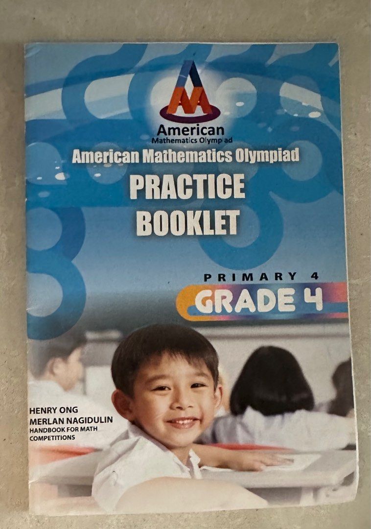 American Mathematics Olympiad Practice Booklet - Grade 4, Hobbies ...