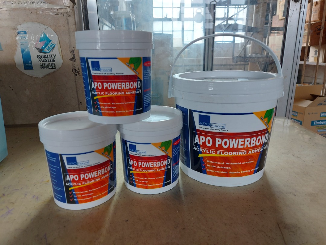 Apo Powerbond Acrylic Floor Adhesive for Vinyl Tiles, Commercial ...