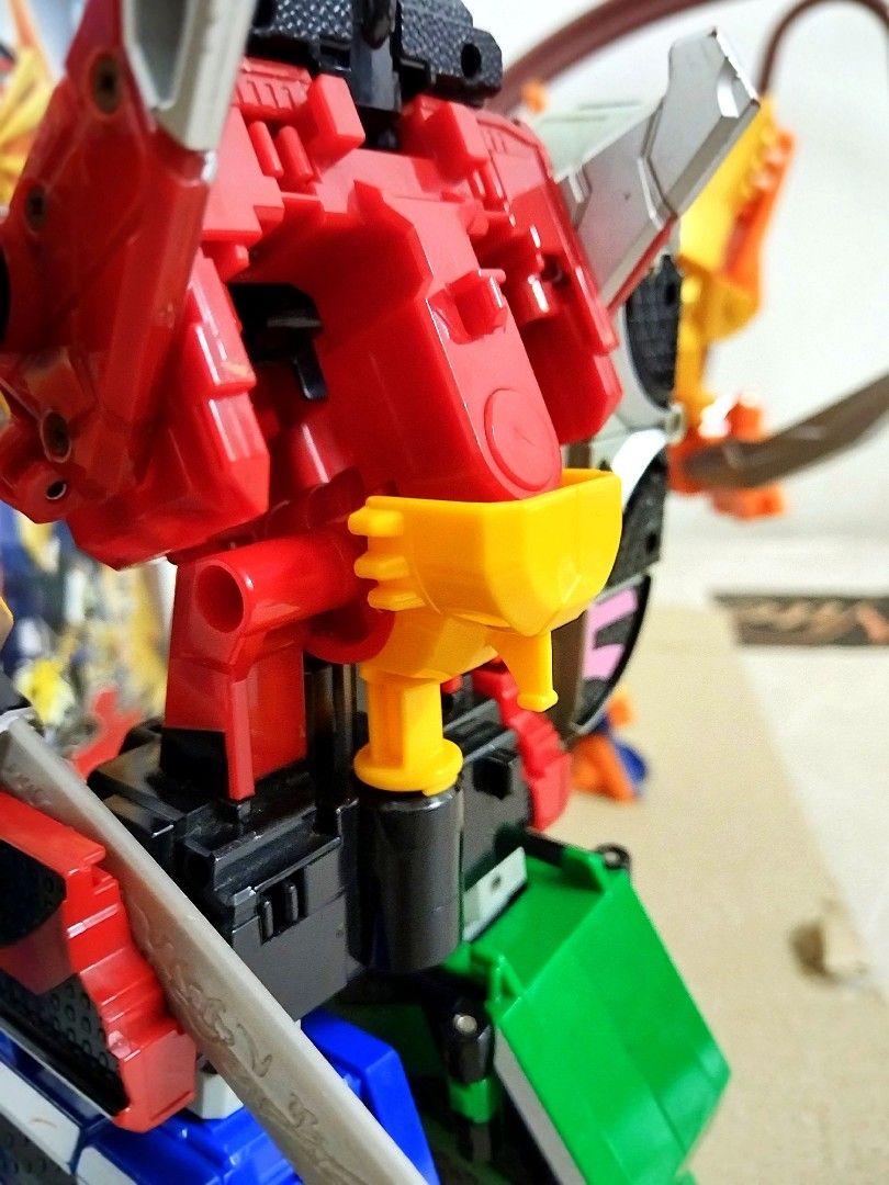 Bandai Samurai Sentai Shinkenger dx shinken oh / power rangers samurai ...