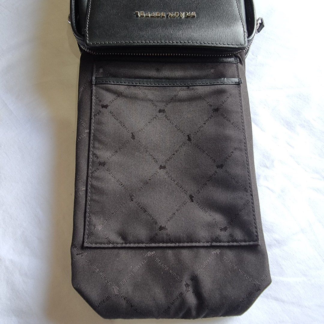 Braun Buffel - FW22 Decap Medium Cross Shoulder Sling Bag (Black) c/w ...