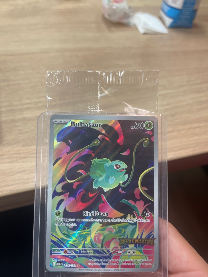 [Pokemon: Mega Evolution] Bulbasaur Stamped Promo card (Sealed ...