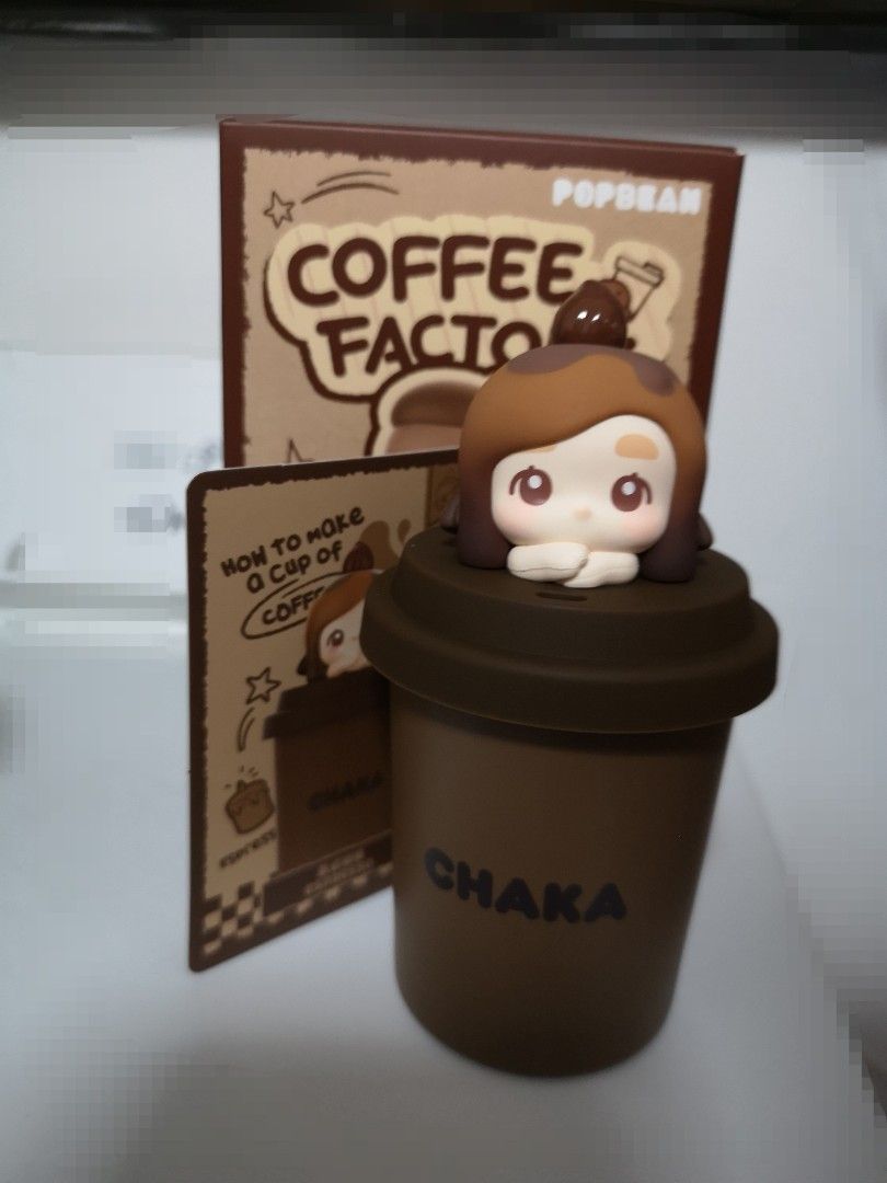 Chaka Coffee Factory Popmart pop mart espresso pop bean popbean series ...