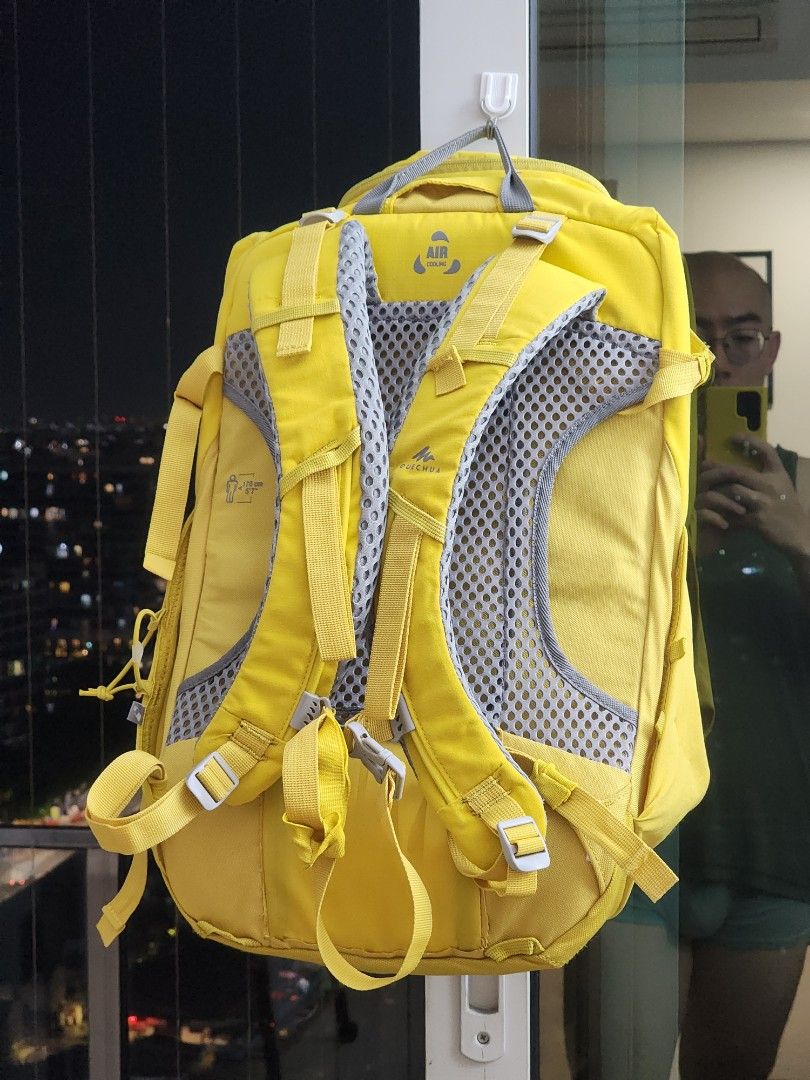 Decathlon MH500 Quechua 20L Yellow Backpack, Men's Fashion, Bags ...