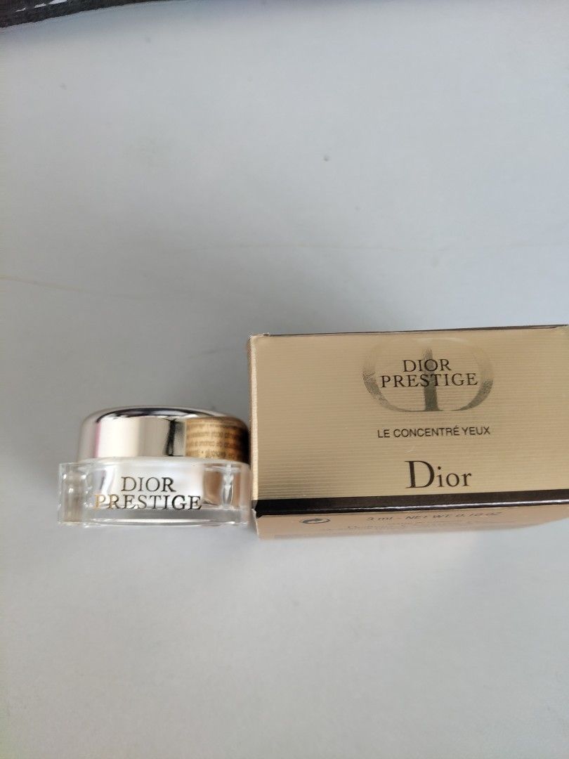 DIOR 3ML PRESTIGE LE CONCENTRE YEUX, Beauty & Personal Care, Face, Face Care on Carousell