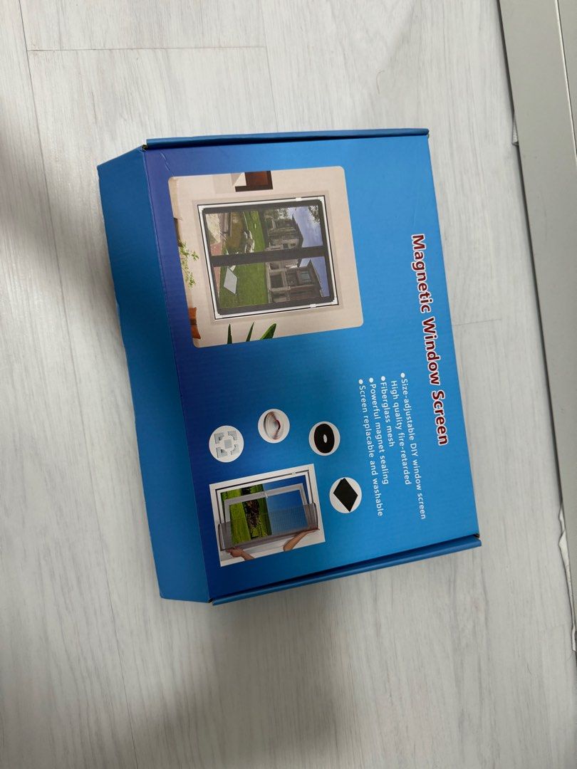 DIY Magnetic Window Screen Kit, Furniture & Home Living, Home ...