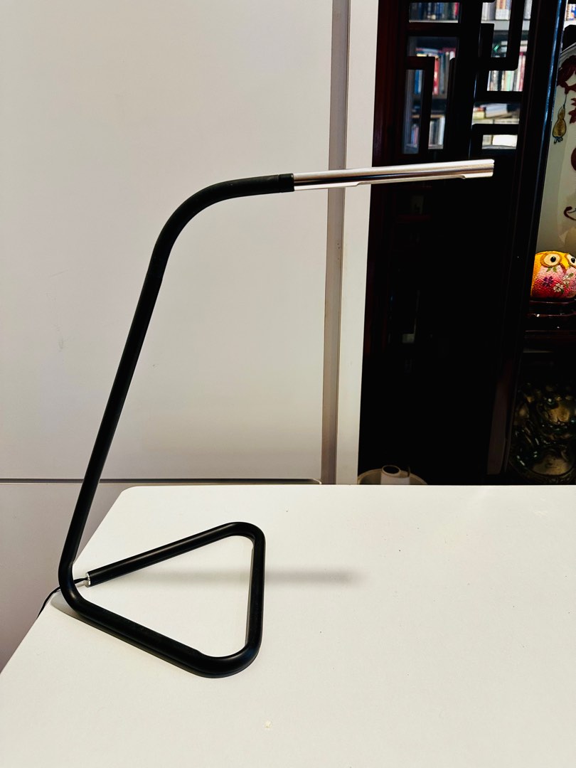 Ikea HARTE LED Work Desk Lamp with USB Port, Modern Metal BLACK ...
