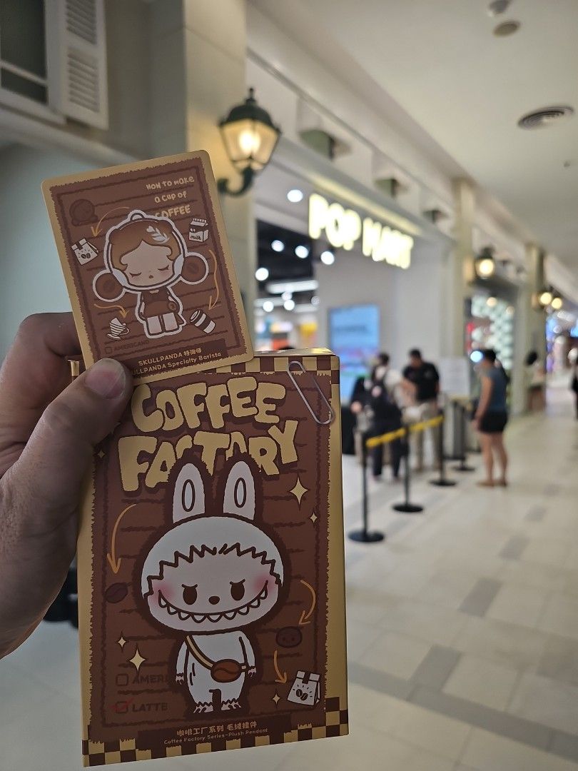 LaBuBu - coffee factory - SKULLPANDA Specialty Barista, 興趣及遊戲, 玩具 & 遊戲類 ...