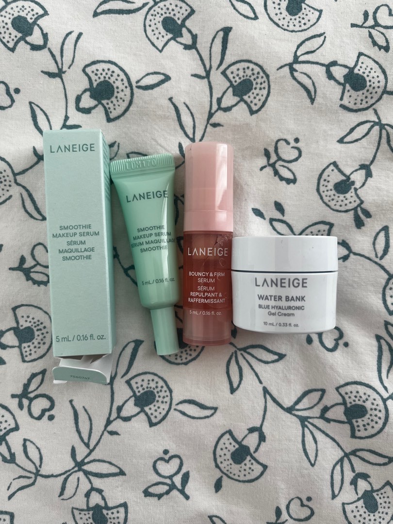 Black Friday sale|Laneige Skincare Set - Smoothie, Bouncy & Firm, Water ...
