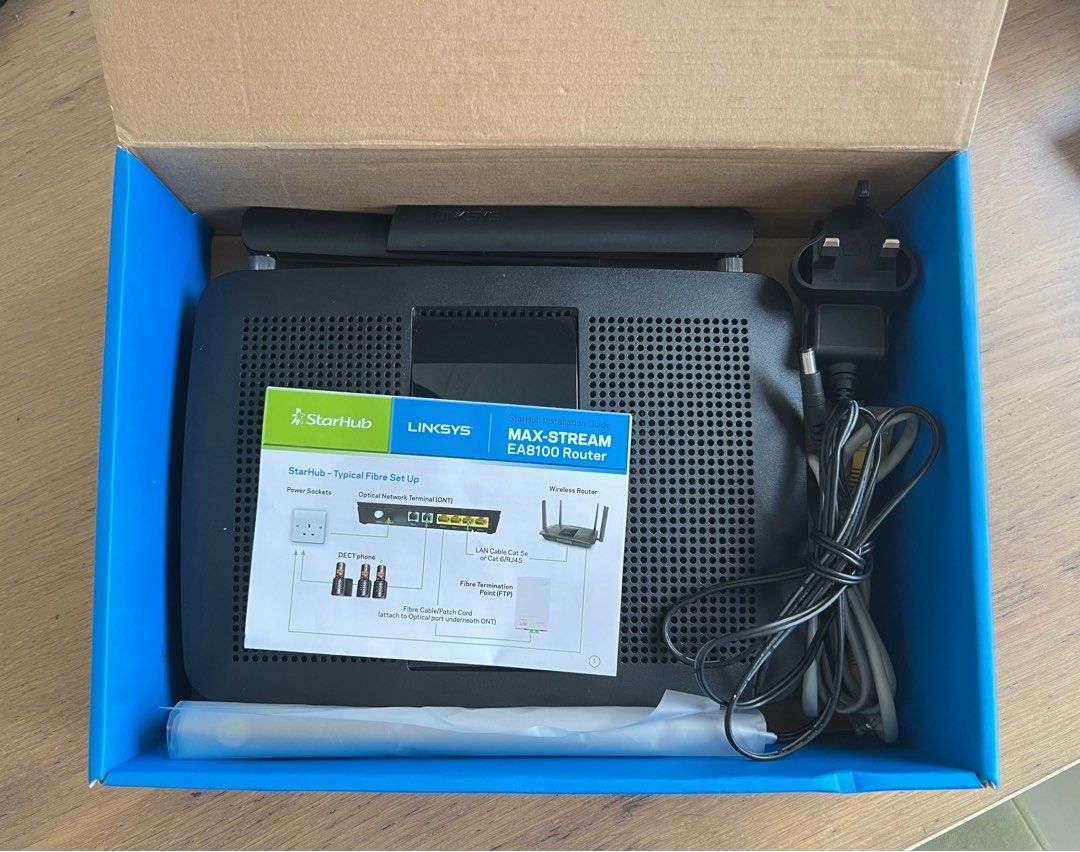 Linksys Max-Stream AC2600 MU-MIMO Gigabit Router, Computers & Tech ...