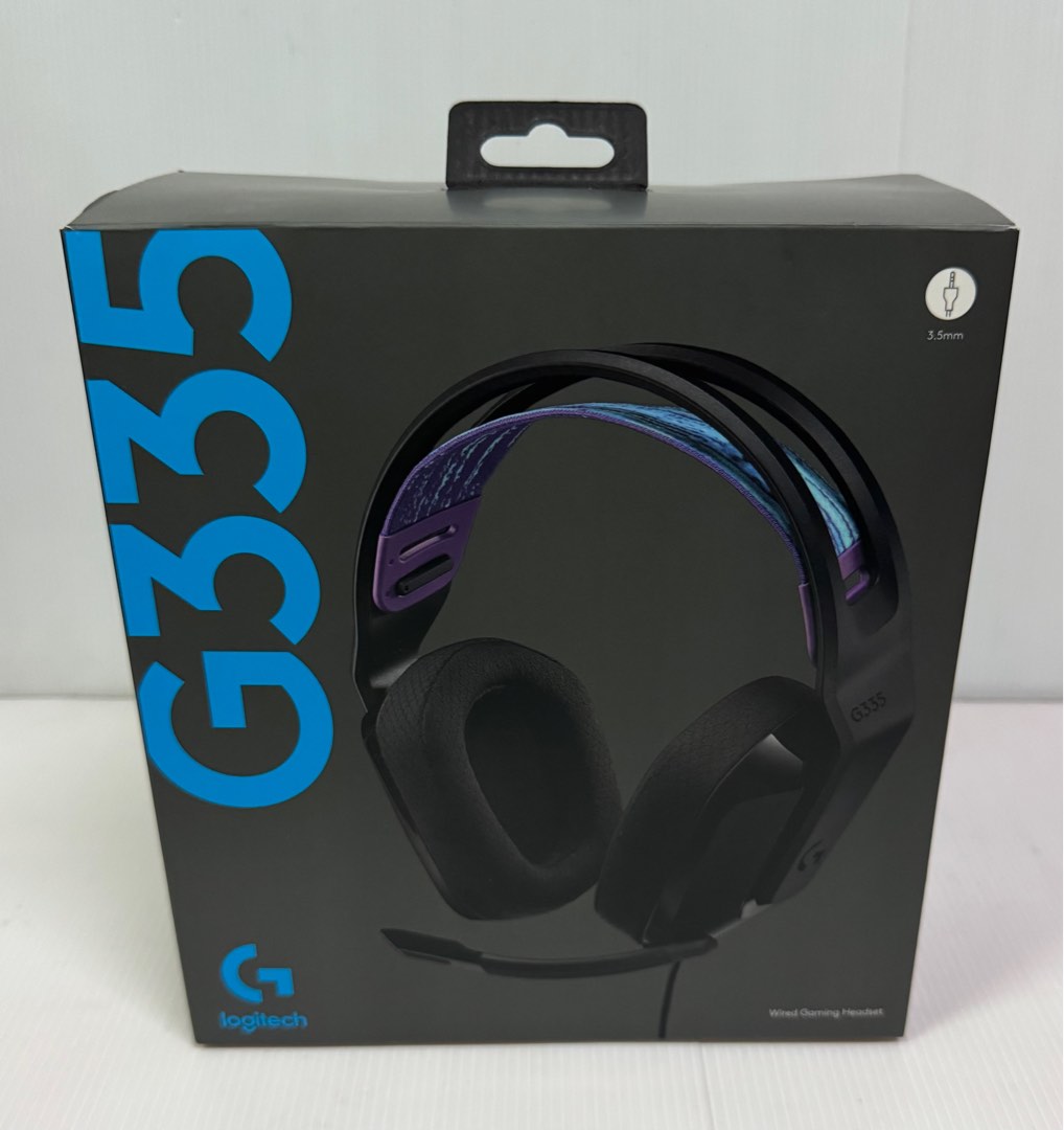 Logitech G335 Lightweight Wired Gaming Headset With Flip To Mute ...