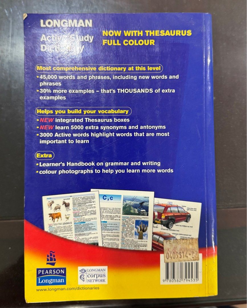 Longman Active Study Dictionary - New Edition, Hobbies & Toys, Books ...