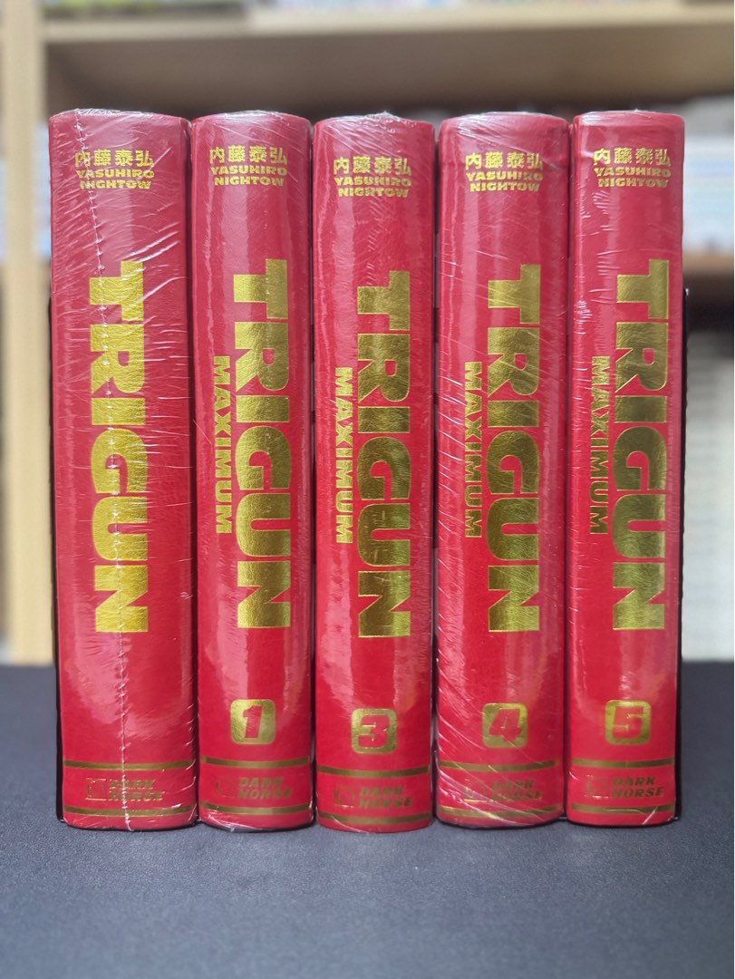 Manga English Trigun Deluxe Edition Complete (NEW and SEALED), Hobbies ...