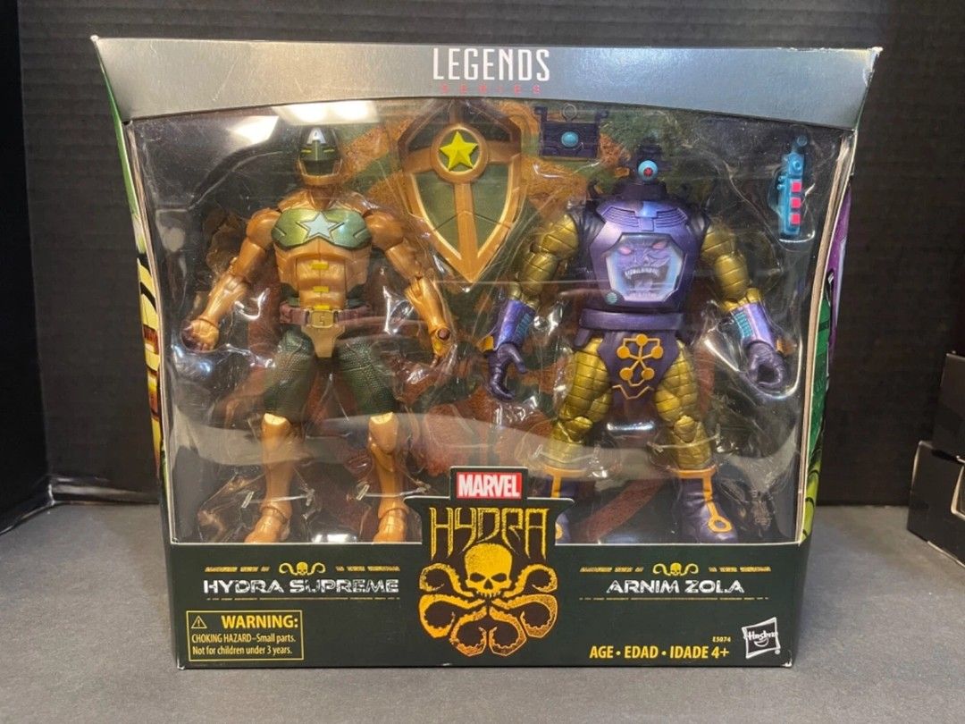 Marvel Legends Hydra Supreme & Arnim Zola Action Figure, Hobbies & Toys ...