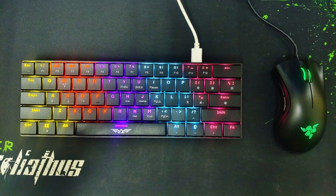 Mechanical Keyboard (Armageddon )and Razer Mouse Combo, Computers ...