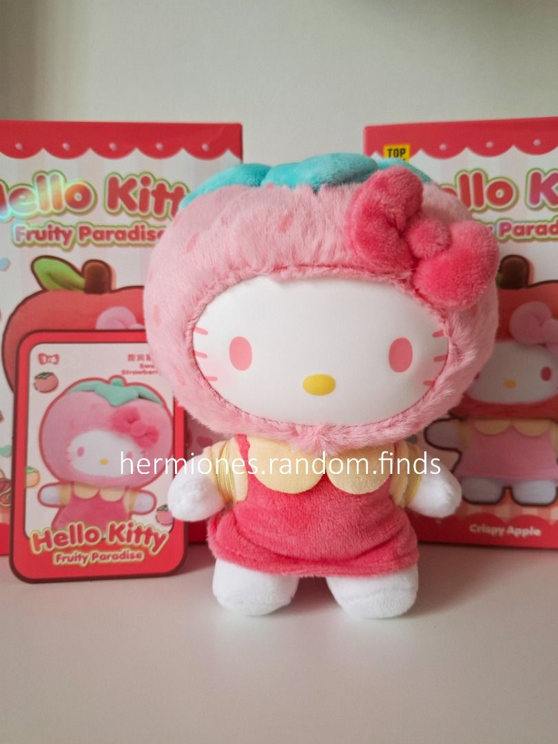 Miniso Toptoy Sanrio Hello Kitty Fruity Paradise Series Plush Blind Box ...