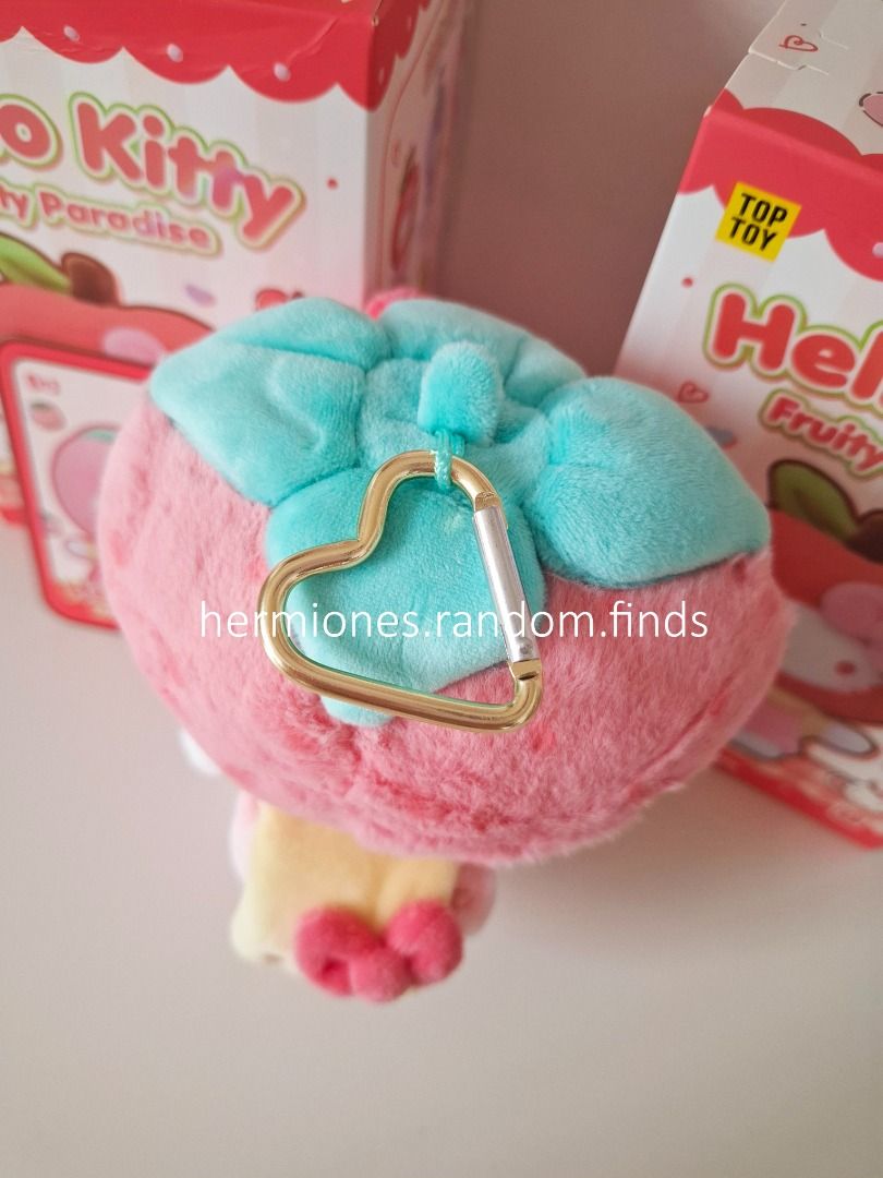 Miniso Toptoy Sanrio Hello Kitty Fruity Paradise Series Plush Blind Box Strawberry, Hobbies ...
