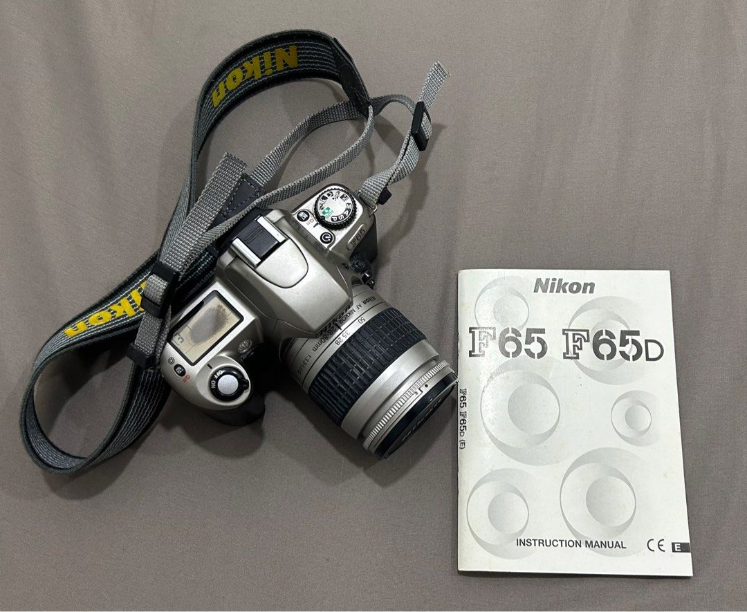 Nikon F65/F65D Film Camera 35mm, Photography, Cameras on Carousell