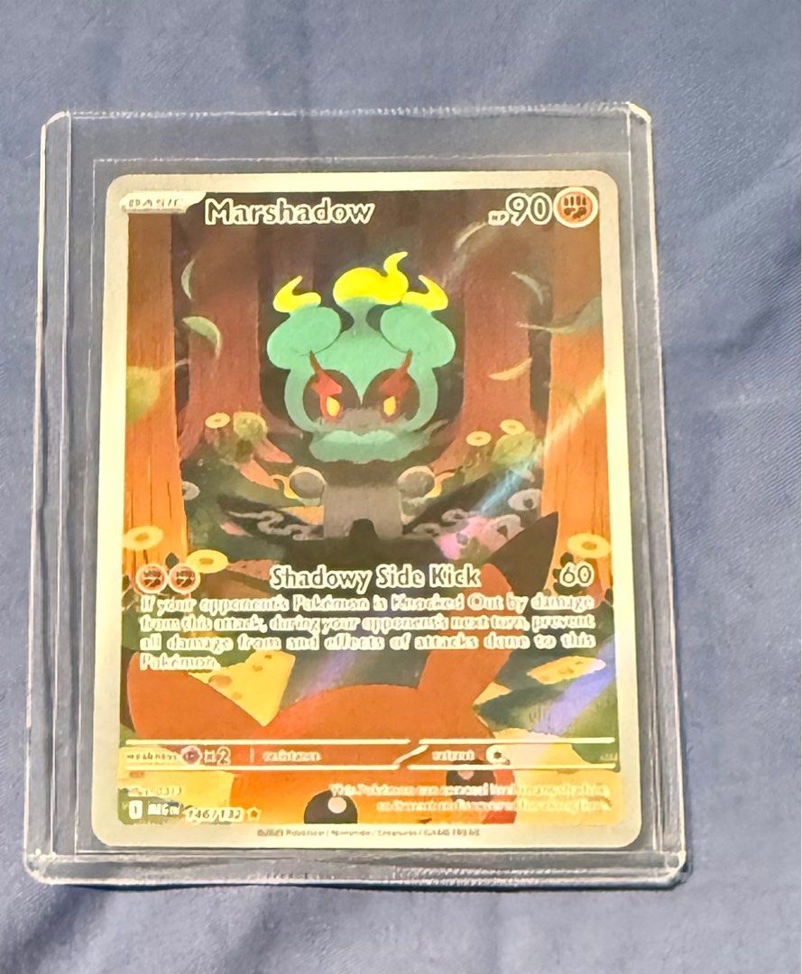 Pokemon TCG - Marshadow IR (MEGA EVOLUTION), Hobbies & Toys, Toys ...