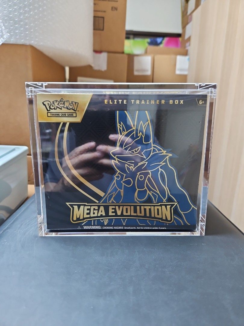 Pokemon TCG Card Mega Evolution Elite Trainer Box (ETB) Mega Lucario ...