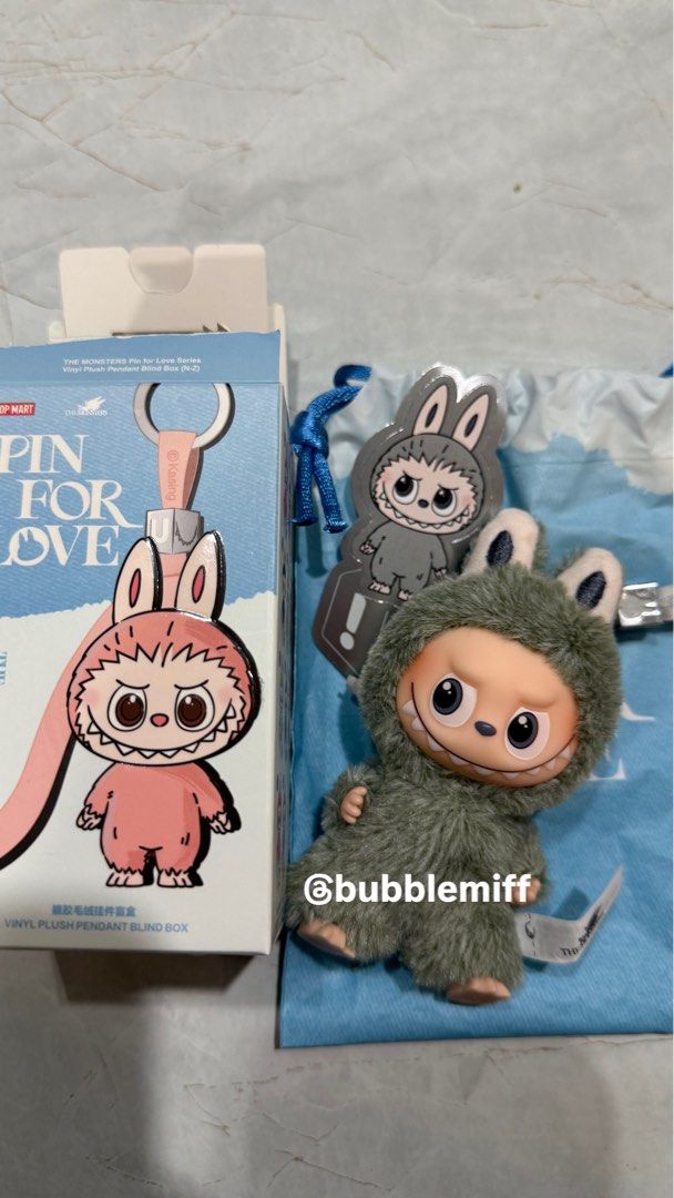 Pop Mart Pin for Love Labubu (Secret), Hobbies & Toys, Toys & Games on ...