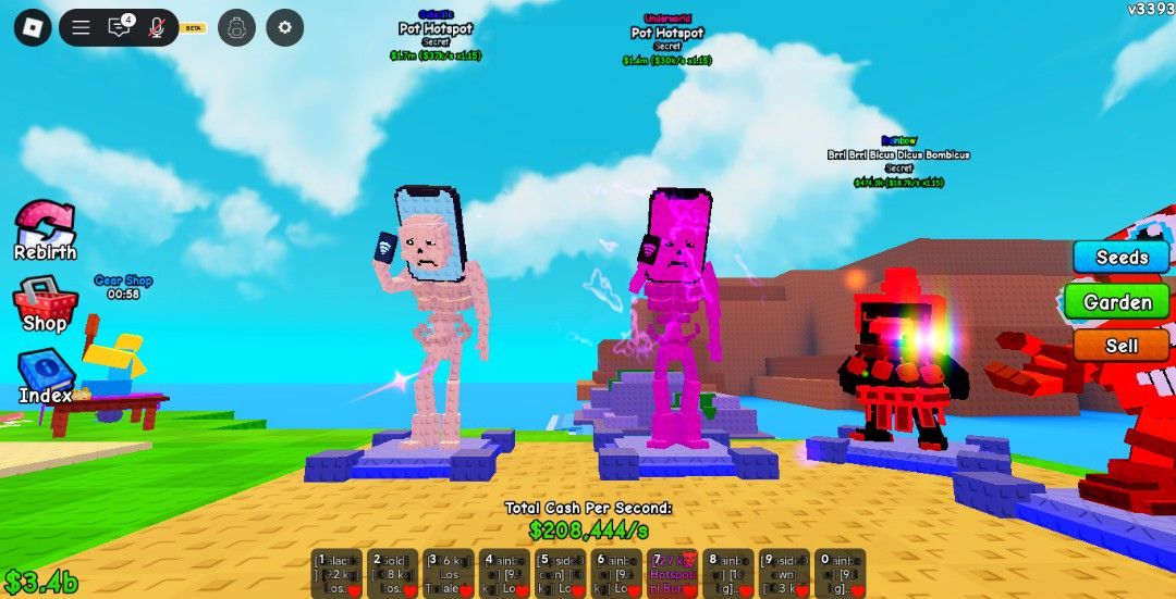 Pot Hospot secret (plants vs Brainrot), Video Gaming, Gaming ...