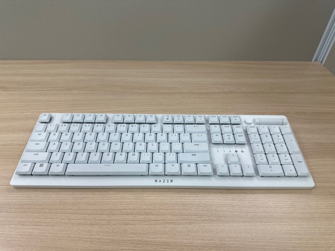 Razer DeathStalker V2 Pro White Edition Keyboard, Computers & Tech ...