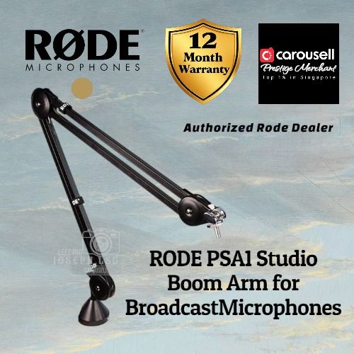 RODE PSA1 Studio Boom Arm for Broadcast Microphones |Rode |rode|Psa1 ...