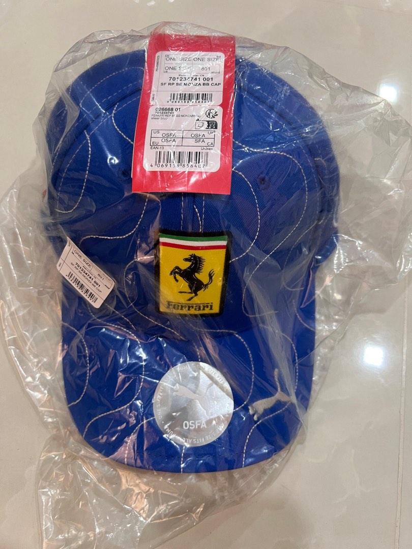 [100% Authentic] Scuderia Ferrari F1 2025 Monza Team Cap, Men's Fashion ...