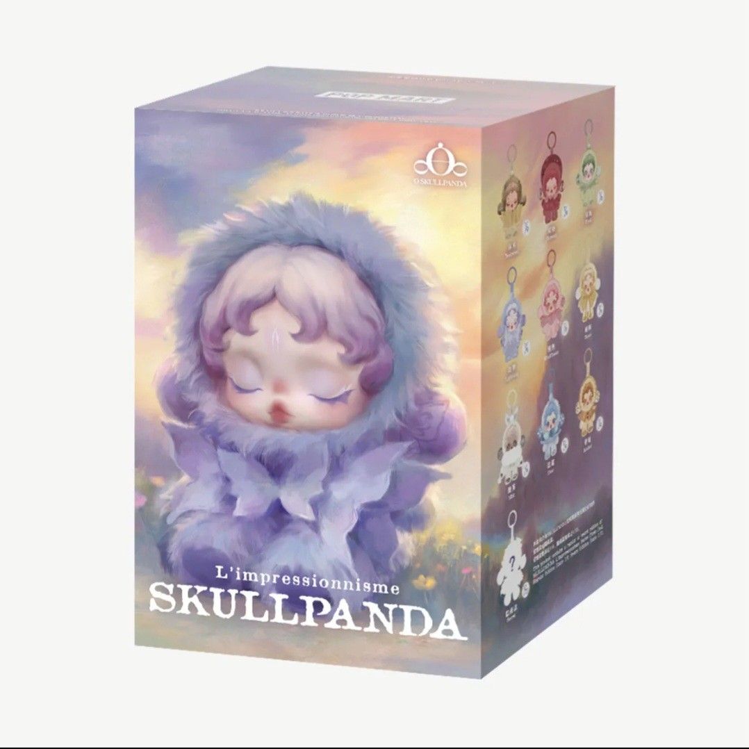 SKULLPANDA L’impressionnisme Series Plush Doll Blind Box, Hobbies ...