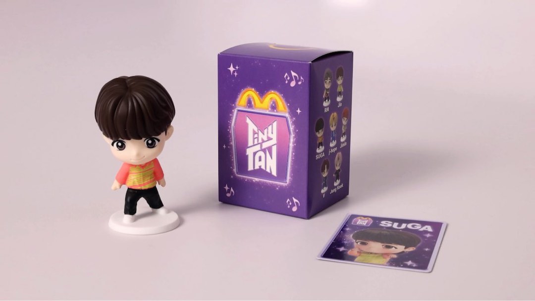 TinyTan Mcdo Happy Meal Suga Throwback Edition, Hobbies & Toys, Toys ...