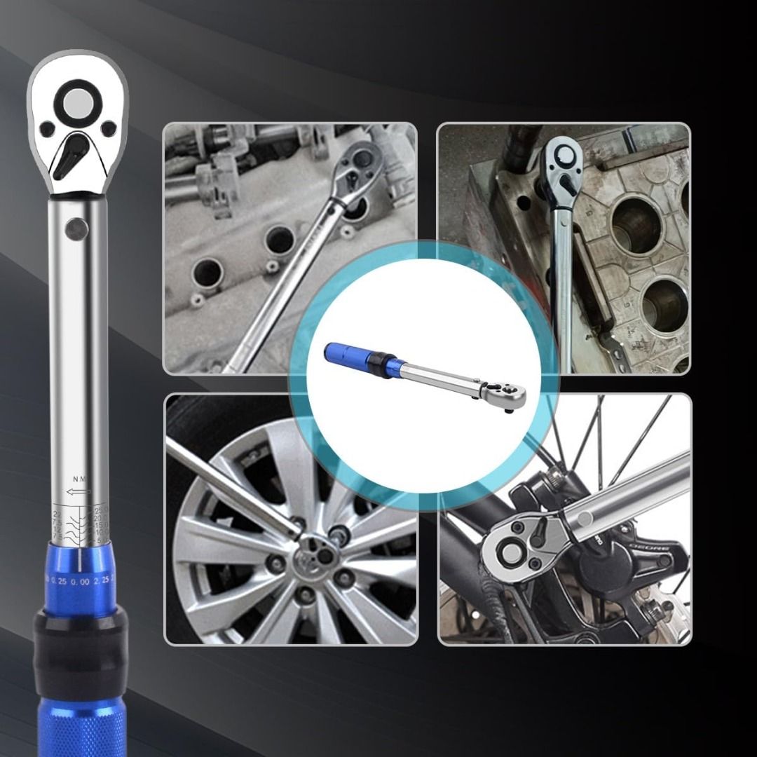 Torque Wrench Set Drive 1/2 Inch Torque Wrench (20 to 210 Nm ...