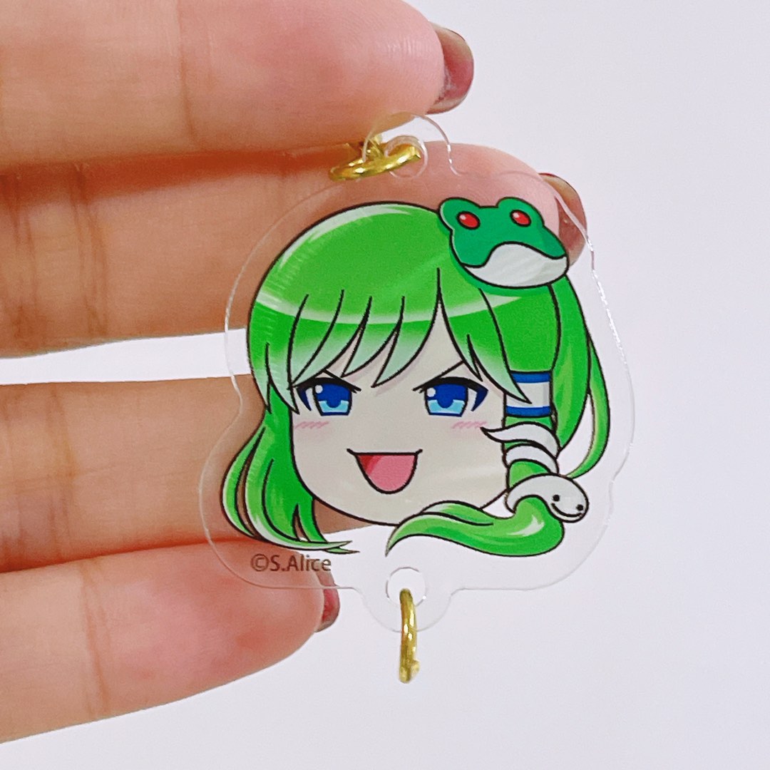 Touhou Project Anime Merchandise - Sanae Kochiya Game Character ...