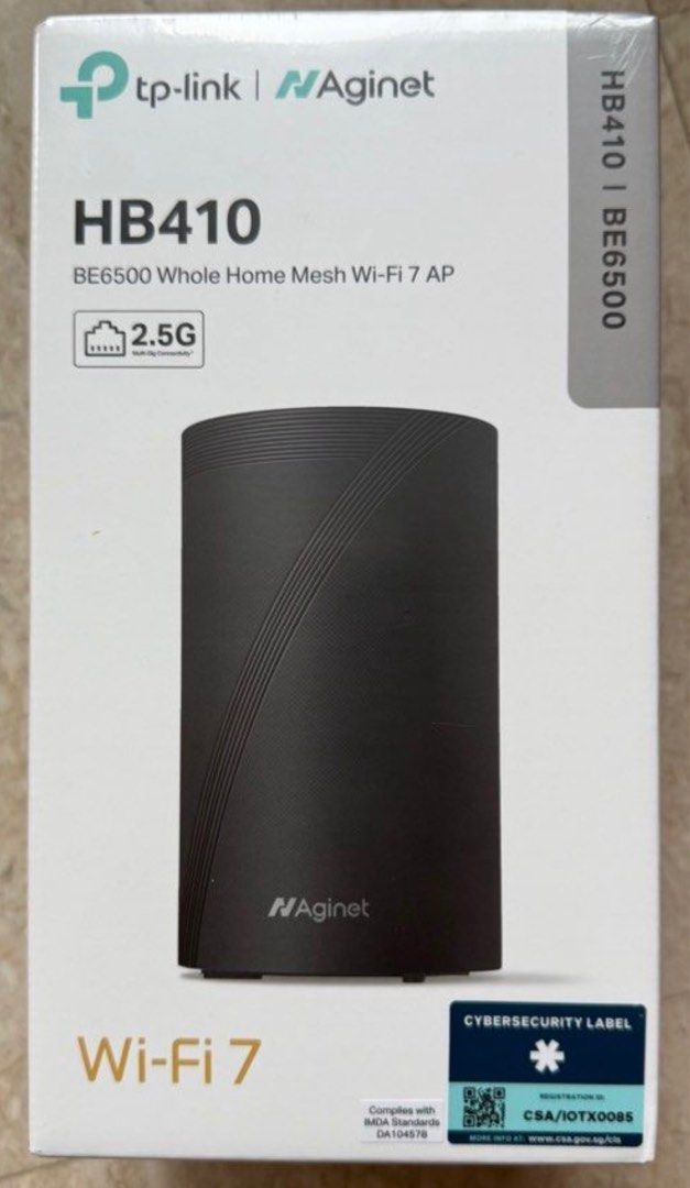 TP-Link HB410 BE6500 Mesh Wi-Fi 7 Router, Computers & Tech, Parts ...