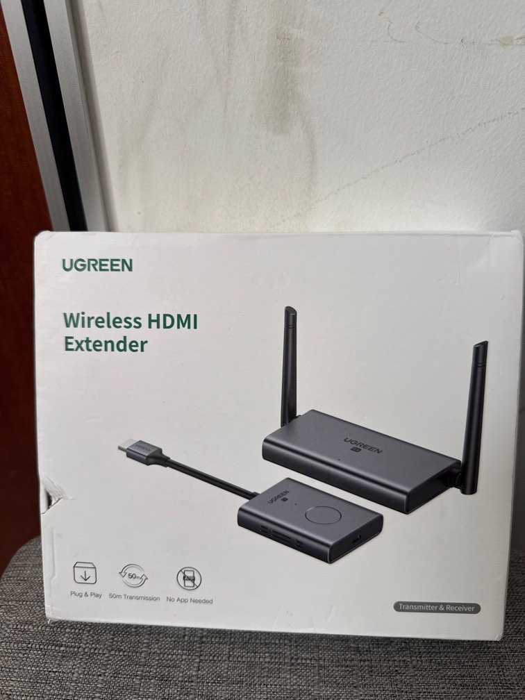 UGreen Wireless HDMI Extender, Computers & Tech, Parts & Accessories ...