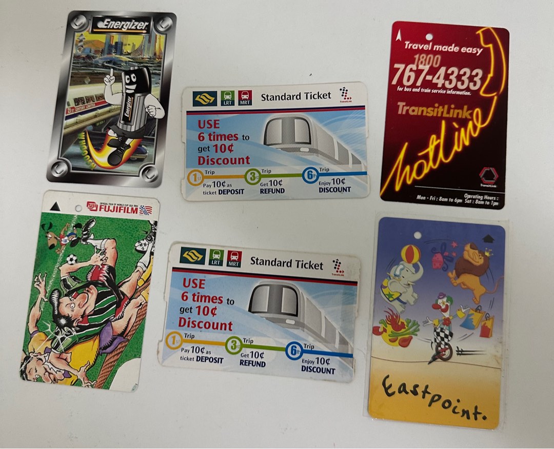 Vintage Collectible Cards and Transit Tickets, Hobbies & Toys ...