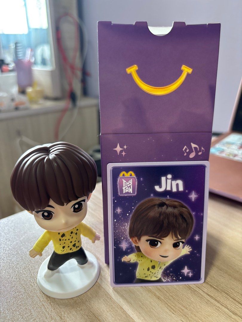 WTS- BTS Tinytan Jin Happy Meal, Hobbies & Toys, Toys & Games on Carousell