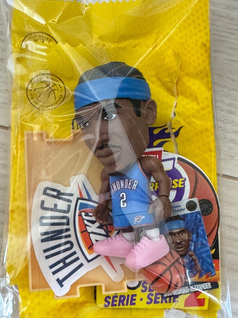 全新ZURU NBA BALLERS THUNDER OKC 雷霆 SGA CHET HOLMGREN ALEX CARUSO, 興趣及遊戲 ...