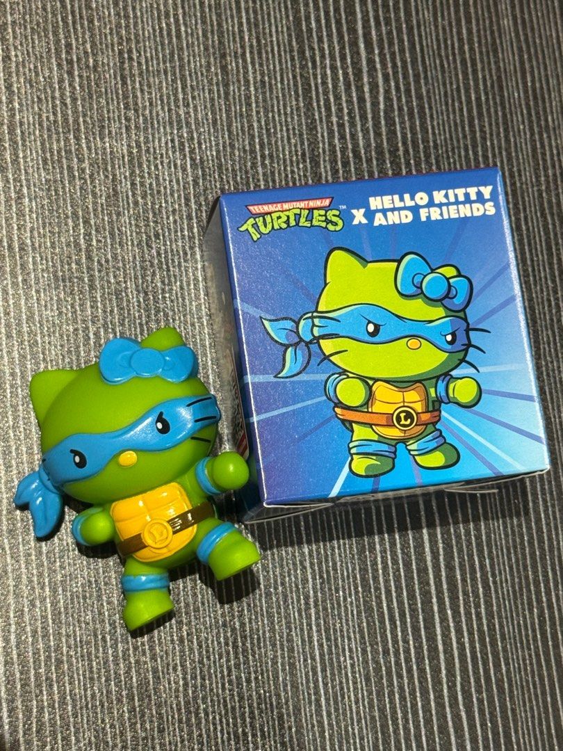 [100% Original] TMNT x Hello Kitty McDonalds toys (TMNTxHello Kitty ...
